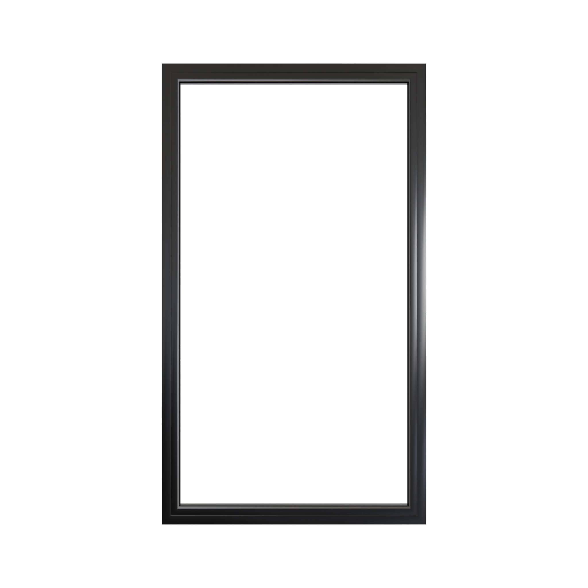 Black Frame Steel Metal Picture Window