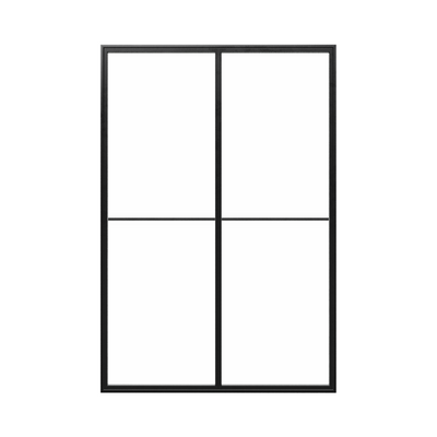 Black Frame Steel Metal Picture Window