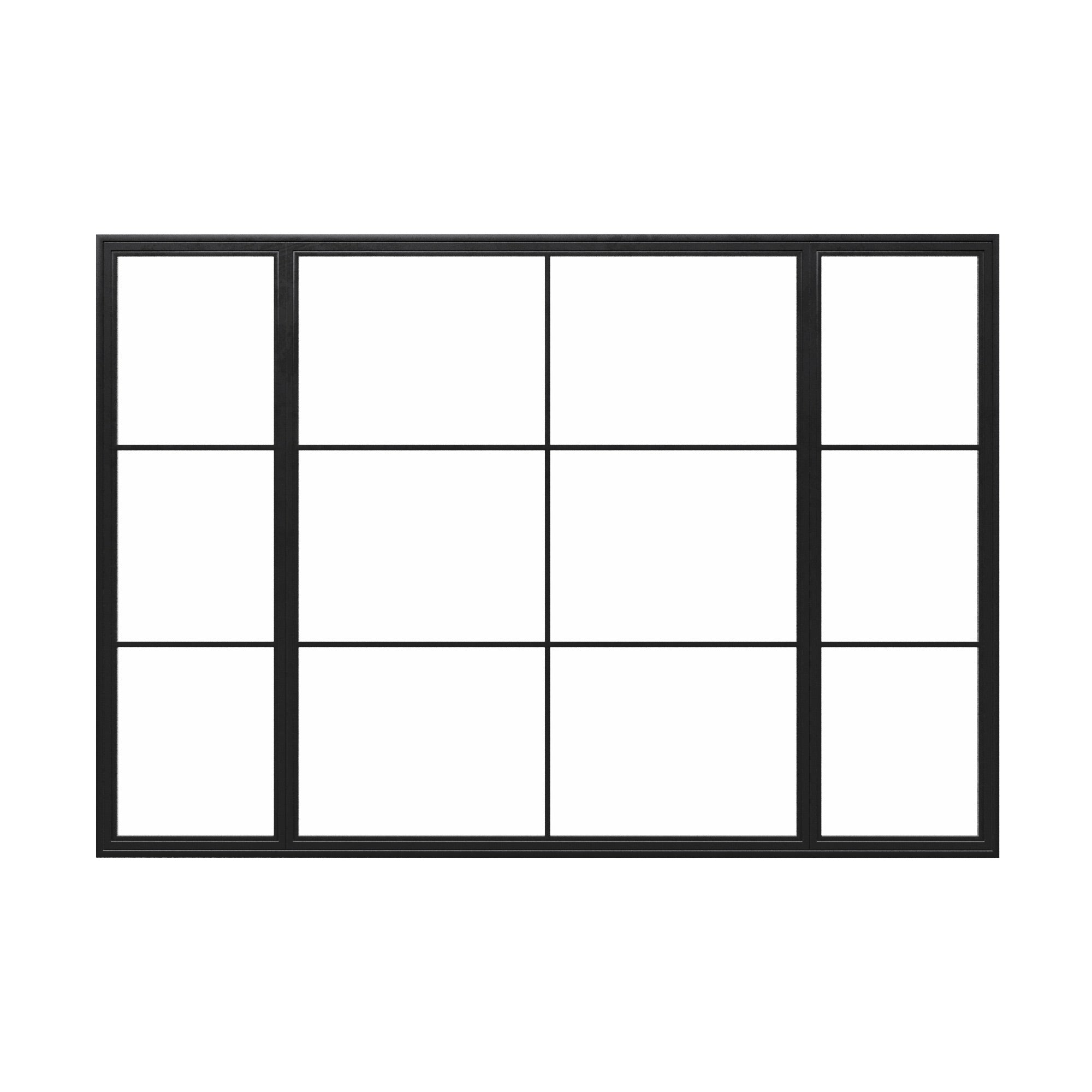 Slim Frame Steel Combination Window Any Style in US & Canada